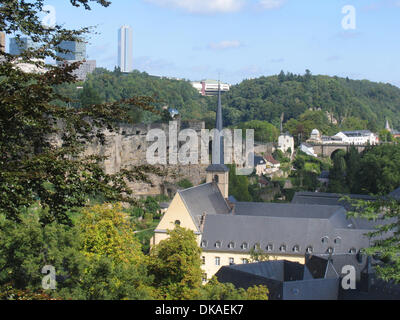 Bockfelsen in Luxemburg, Luxemburg Stock Photo - Alamy
