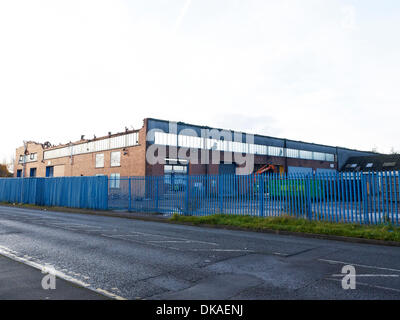 Demolition of Foden truckmakers factory plant in Elworth, Sandbach ...
