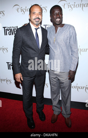 Jeffrey Wright and Okello Sam at Conde Nast Traveler Celebration of ...