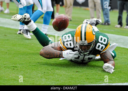 Green Bay Packers tight end John Fitzpatrick (86) catches a pass ...