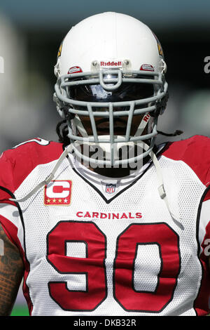 Sept. 26, 2011 - Seattle, Washington, U.S - Arizona Cardinals players ...