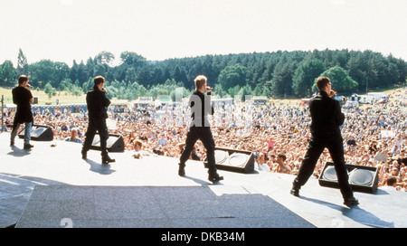BOYZONE UK pop group in Los Angeles in 1997. Photo Jeffrey Mayer Stock ...