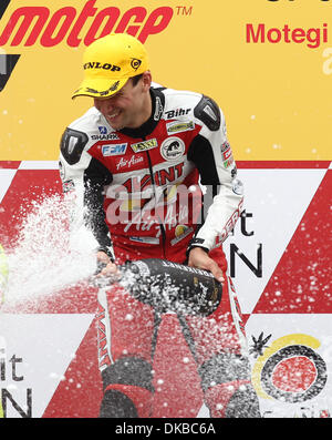 Oct. 2, 2011 - Motegi, Japan - JOHANN ZARCO of France and Avant Air ...