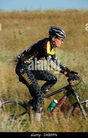 Oct. 2, 2011 - Colorado Springs, Colorado, USA - Andrew Camey grabs a ...