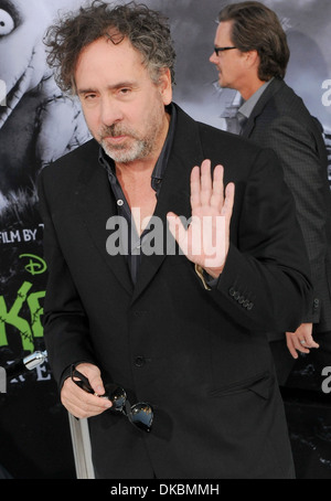 Tim Burton Disney's 'Frankenweenie' premiere at El Capitan Theatre ...