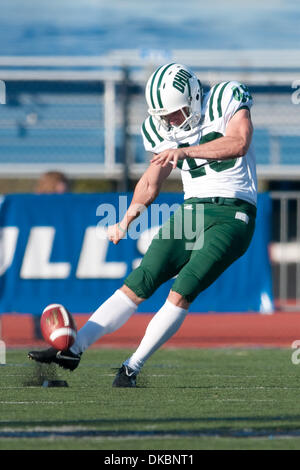 Oct. 8, 2011 - Buffalo, New York, U.S - Ohio Bobcats quarterback Tyler ...