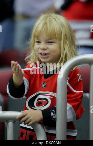 Carolina Hurricanes fans celebrate during the third period in Game 5 of ...