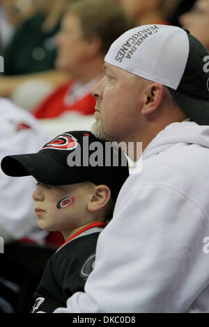 Carolina Hurricanes fans celebrate during the third period in Game 5 of ...