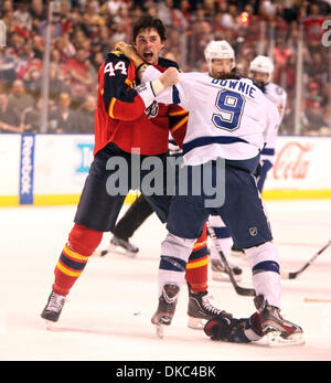 Tampa Bay Lightning defenseman Erik Cernak (81) and New York Rangers ...