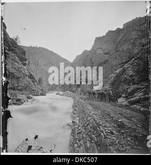 Clear Creek Canyon in Jefferson County, Colorado, is a scenic natural ...