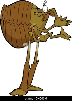 Cute lice, illustration, vector on white background Stock Vector Image ...