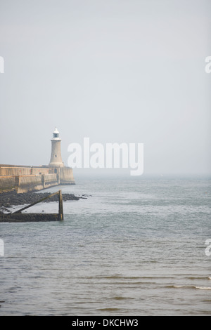 Tynemouth Harbour, Northumbria Stock Photo - Alamy