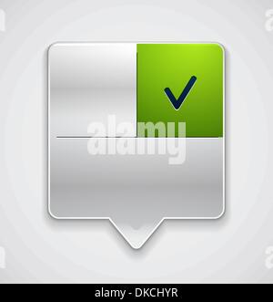 Modern menu pointer. Vector eps10 illustration Stock Vector Image & Art - Alamy