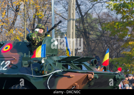 TAB B33 Zimbru armored infantry carrier - December 1st, Parade on ...