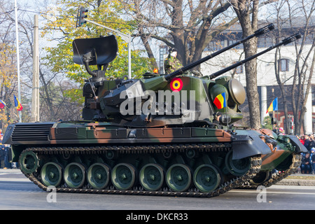 GEPARD anti-aircraft tank - December 1st, Parade on Romania's National ...