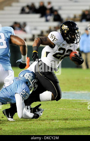 North Carolina running back Demon June (35) rushes for yardage against ...