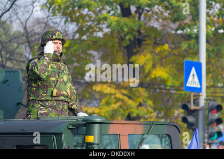 Humvee armored vehicle - December 1st, Parade on Romania's National Day ...