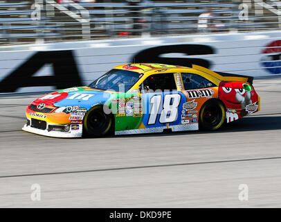 Michael McDowell during a NASCAR Cup Series auto race at Pocono Raceway ...