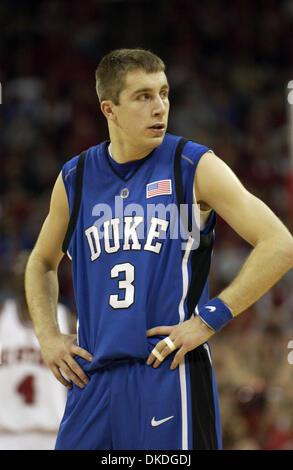 The Duke Blue Devils' Greg Paulus is shown in a game against the ...