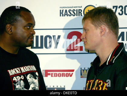 Jun 28, 2007 - Moscow, Russia - American Boxer LARRY DONALD at the ...