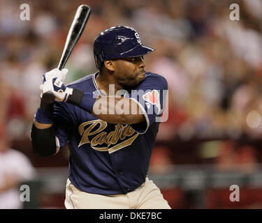 San Diego Padres center fielder Jackson Merrill looks on before a ...