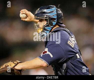July 13, 2007: San Diego Padres center fielder Milton Bradley at the ...