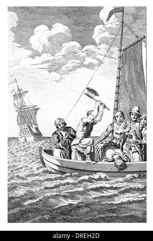 William de la Pole, 1st Duke of Suffolk beheaded in a long boat near ...