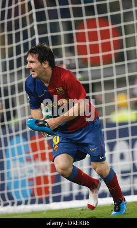 Lionel Messi of Barcelona FC The 2009 UEFA Champions League Final ...