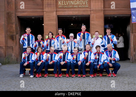 Medalists including Chris Hoy Catherine Grainger Aileen McGlynn Luke ...