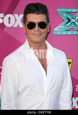 Simon Cowell 'X Factor' Season Two Premiere Screening and Handprint ...