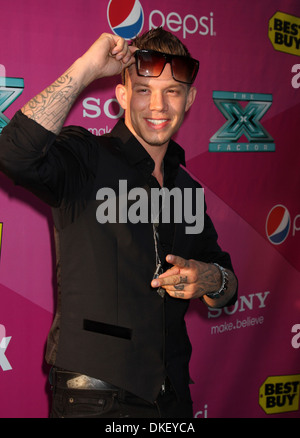 Chris Rene The 'X Factor' Season Two Premiere Screening and Handprint ...
