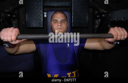 May 23, 2009 - McAllen, Texas, USA - RYAN STOCKTON, a junior at McAllen ...