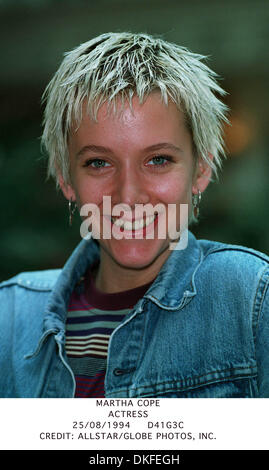 MARTHA COPE.ACTRESS.25/08/1994.D41G5C.CREDIT: ALLSTAR Stock Photo - Alamy