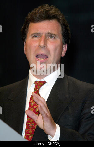 Conservative Shadow Home Secretary Oliver Letwin MP with his wife and ...