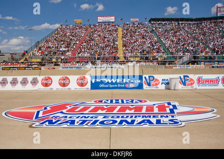 Jun 28, 2009 - Norwalk, Ohio, USA - NHRA Top Fuel drivers Spencer ...