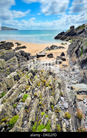 Beautiful bay in at the Atlantic Ocean in Ireland Stock Photo - Alamy