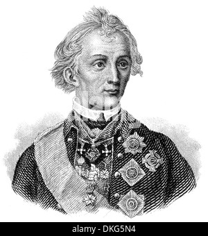 Field Marshal Generalissimo Prince Alexander Suvorov, Russian soldier ...