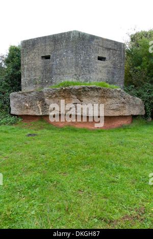 World war II Taunton Stop Line, refilled demolition chambers under ...