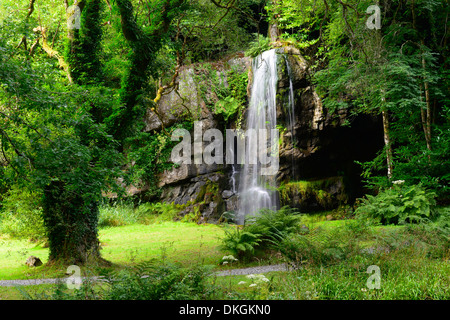waterfall kilfane glen and gardens kilkenny ireland thomastown Stock ...