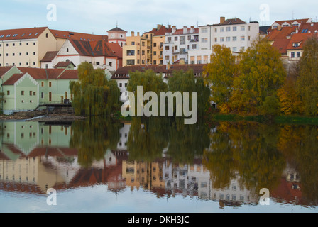 Pisecky Hrad the castle and Prachenske muzeum museum by River Otava ...