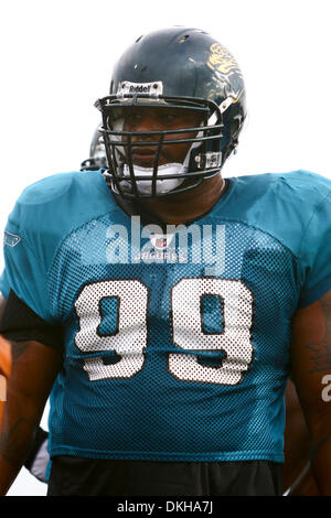 Jacksonville Jaguars defensive tackle Atiyyah Ellison during pregame of ...