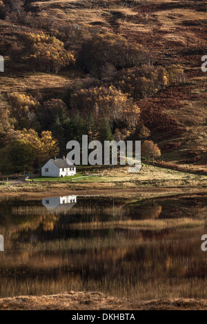 Loch Damh, Glen Sheildaig, Highlands, Scotland Stock Photo - Alamy