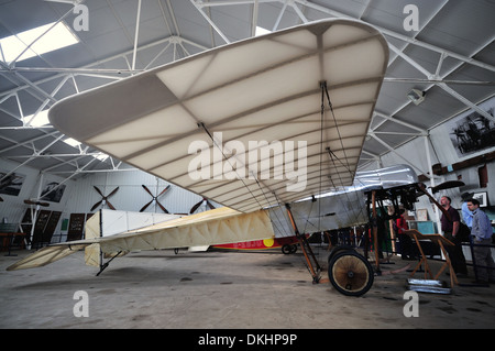 Blackburn type D monoplane in the hanger.Owned by the Shuttleworth ...