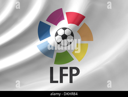 La Liga The Primera División logo icon flag symbol icon emblem Stock ...