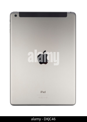 Back view of iPad Air 4G isolated on white background Stock Photo - Alamy