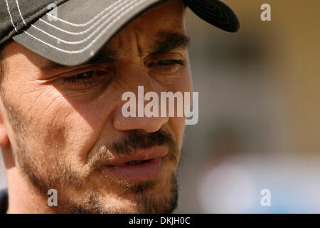 Raees Ahmadzai batsman of the Afghan National Cricket team in Kabul ...