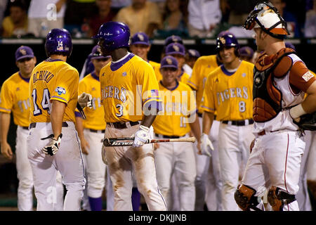 June 24, 2009 - Omaha, NE, U.S - 24 June 2009: Umpire practicing his ...