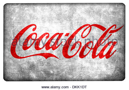 Coca Cola logo flag symbol Stock Photo: 48747727 - Alamy