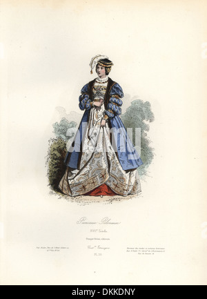 Polish Princess 17th century Stock Photo - Alamy