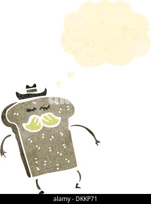Cowboy slice bread cartoon character Stock Vector Image & Art - Alamy